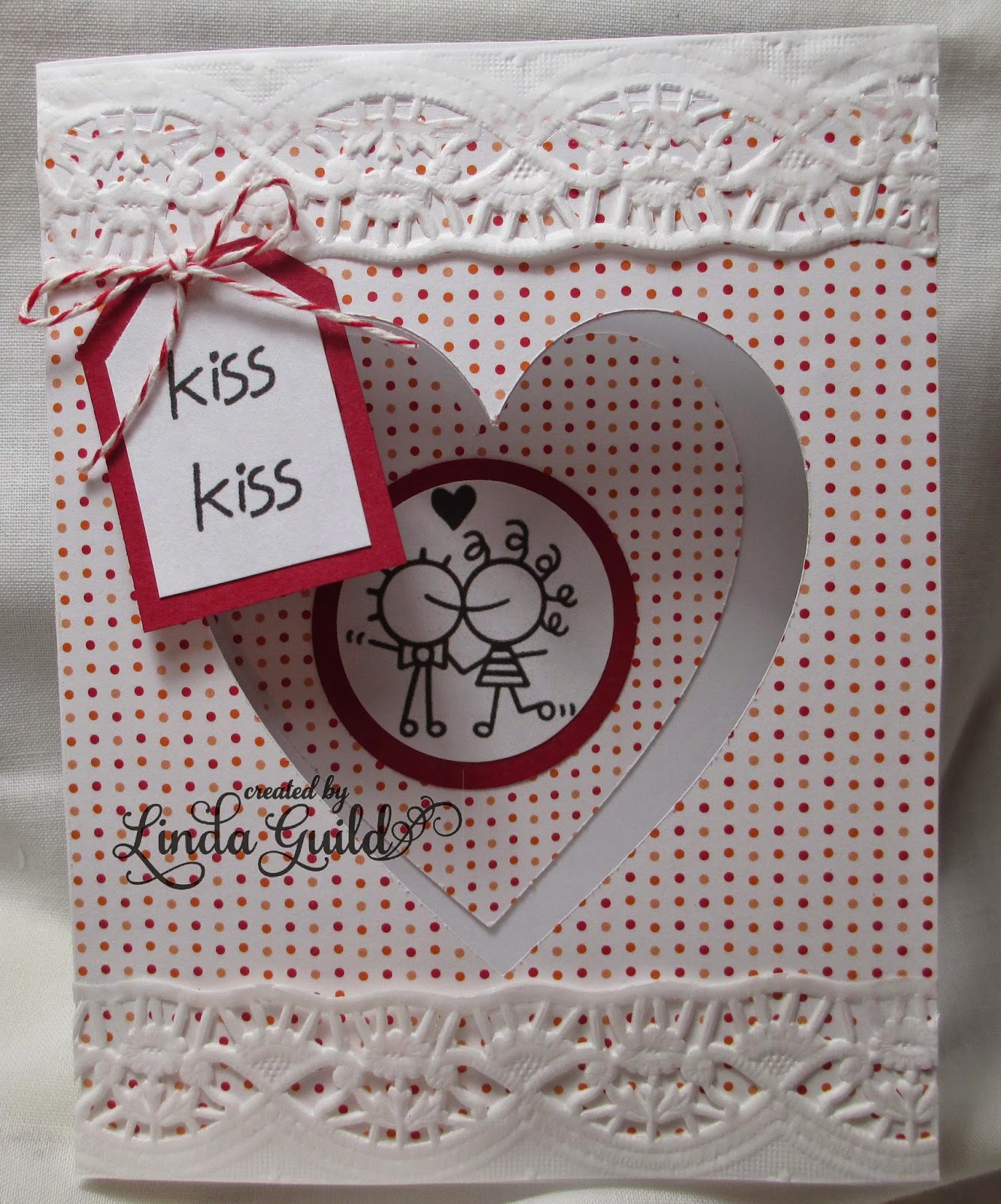 Nothin' Fancy: Kiss Kiss Card