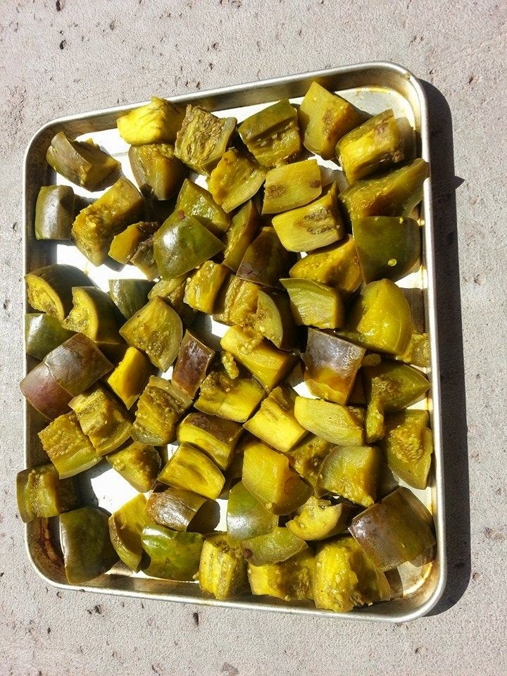 Sailaja Kitchen...A site for all food lovers!: Brinjal Vathal Recipe ...