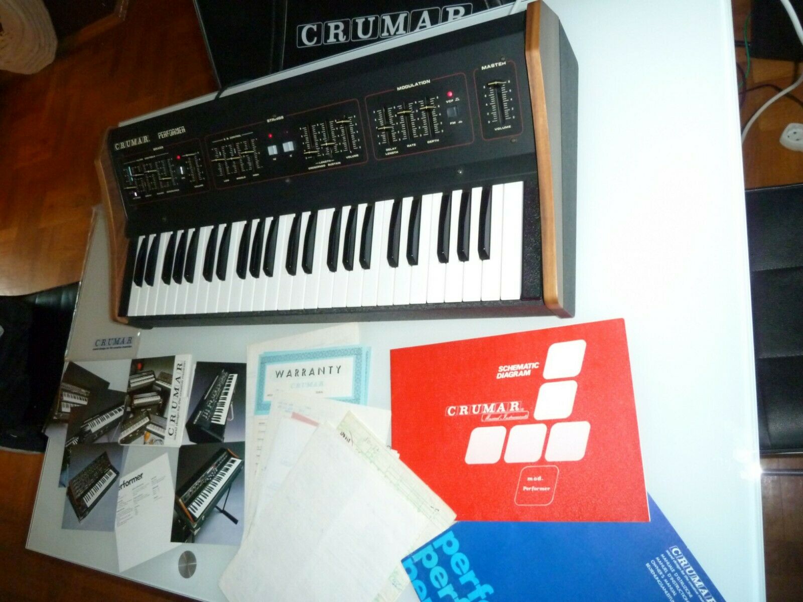MATRIXSYNTH: Crumar PERFORMER w/ Extras