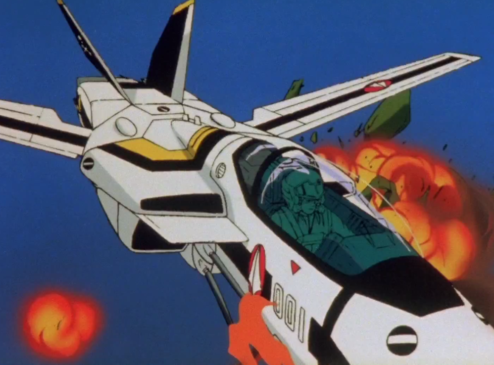 Robotech, la muerte de Roy Focker (Serie)