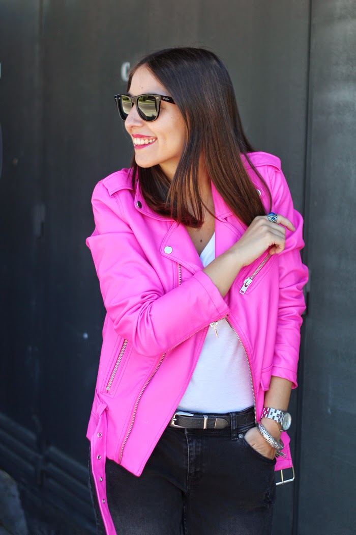 ALL THAT SHE WANTS - blog de moda: Pink biker