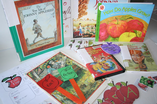 Our Country Road: Johnny Appleseed Unit Homeschooling Lesson Plan Ideas ...