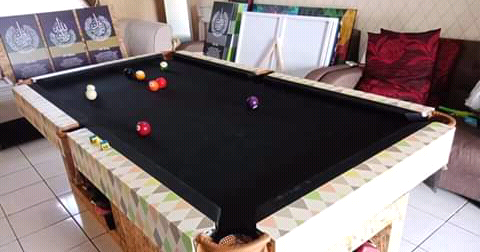Ejulz: Home made pool table