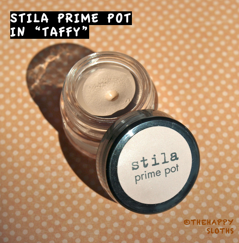 Stila Prime Pot Waterproof Eye Shadow Primer in "Taffy": Review and ...