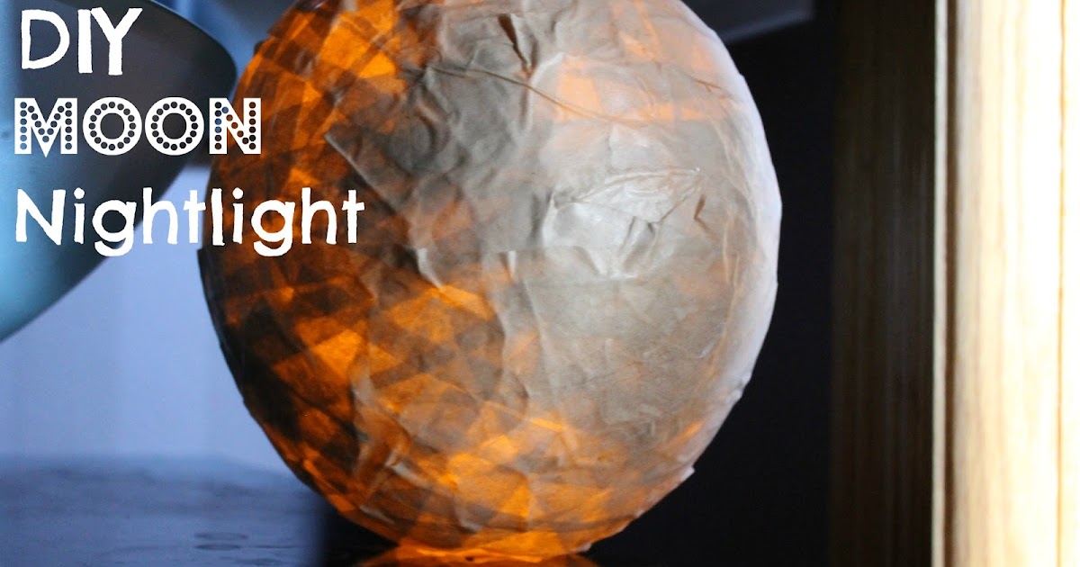 DIY Moon Nightlight & A Great Holiday Gift Idea ~ Reading Confetti