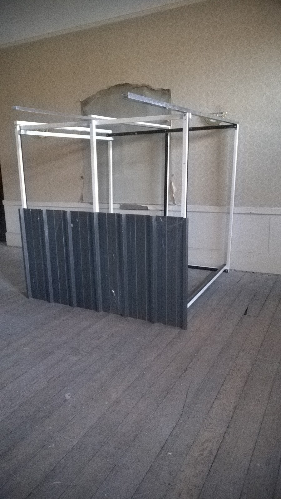 Cabinz.Net Blog: 2m Cube Shelter with Folding Wall Frames & Kingspan ...