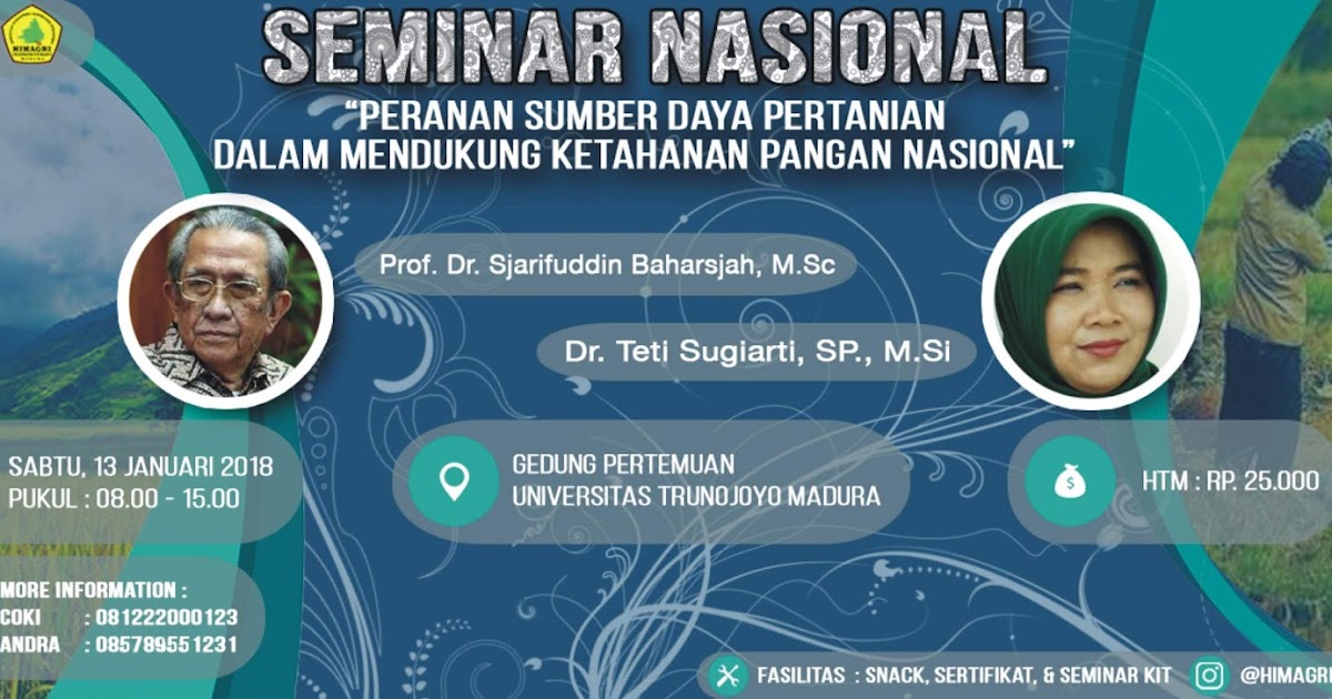 Contoh Poster Seminar Nasional