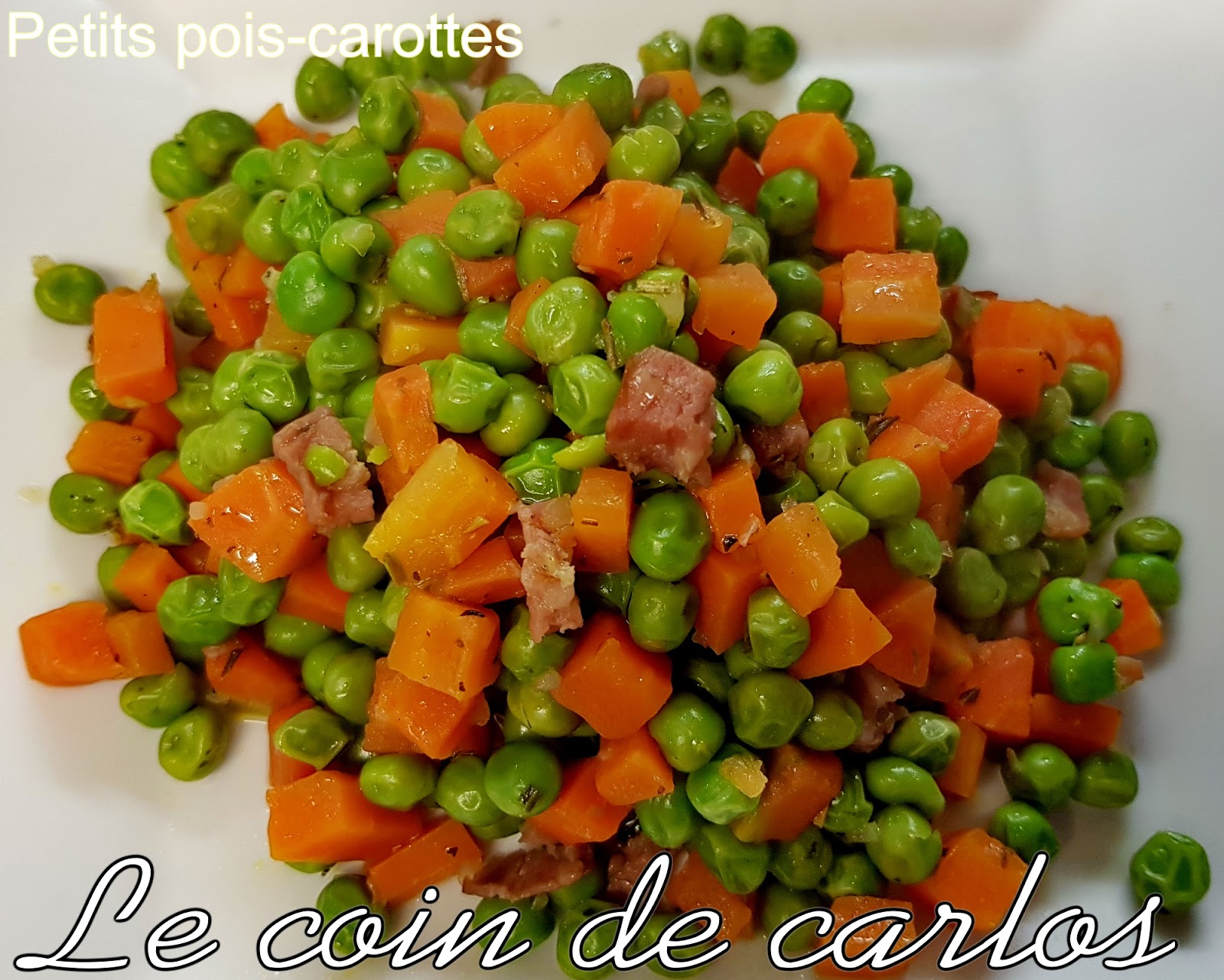 Le coin de Carlos: Petits pois-carottes