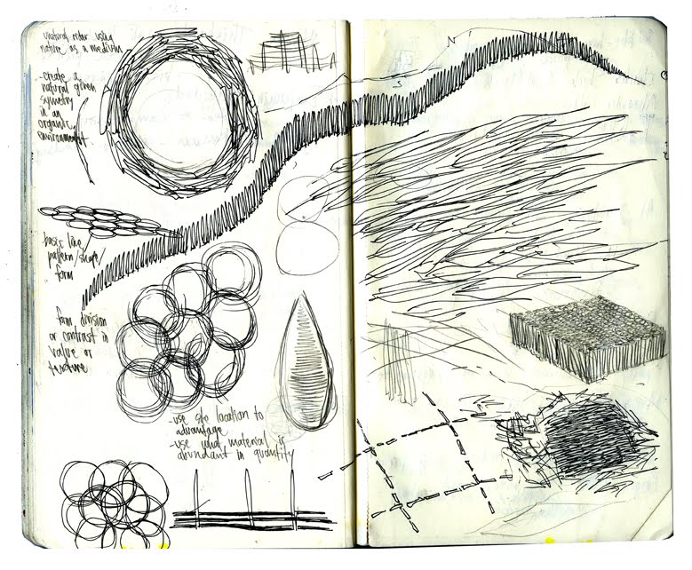 JenFredSams Sketchbook: My 20 Links p 10 - Andy Goldsworthy