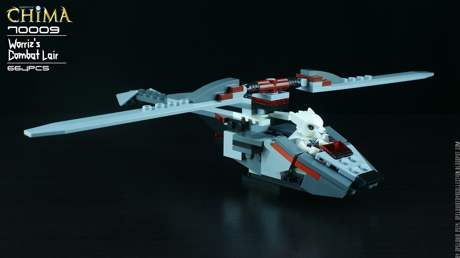 Opelouis's Toys Collection: LEGO Chima 70009 Worriz's Combat Lair part ...