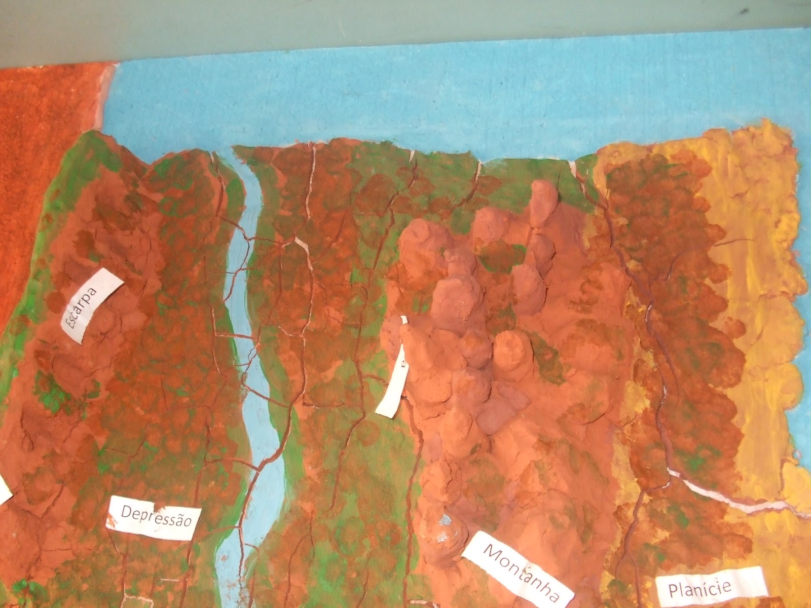 Geoatividades: MAQUETES COM AS FORMAS DE RELEVO