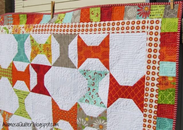 Alamosa Quilter: Modern Spools - Finished