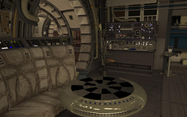 Stinson's All Things Star Wars Blog: Millennium Falcon Interior