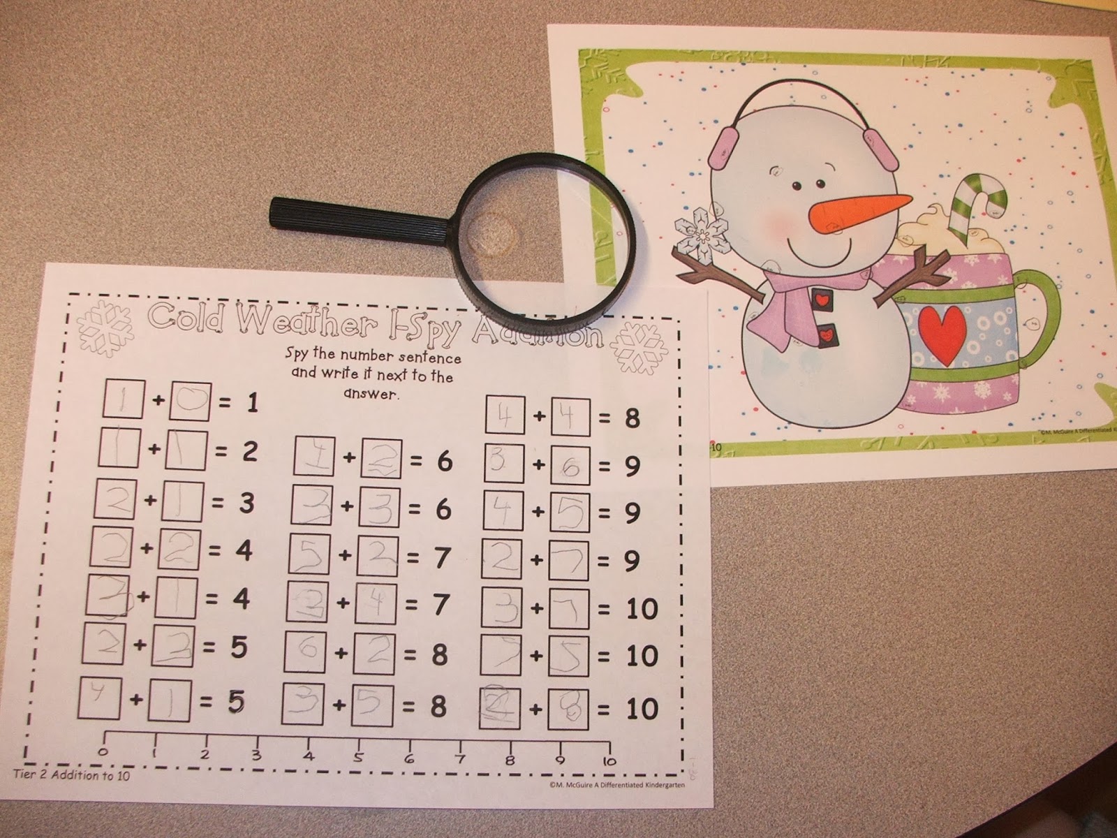 Highland Heritage Homeschool: Mittens, Penguins, and Wintry Things