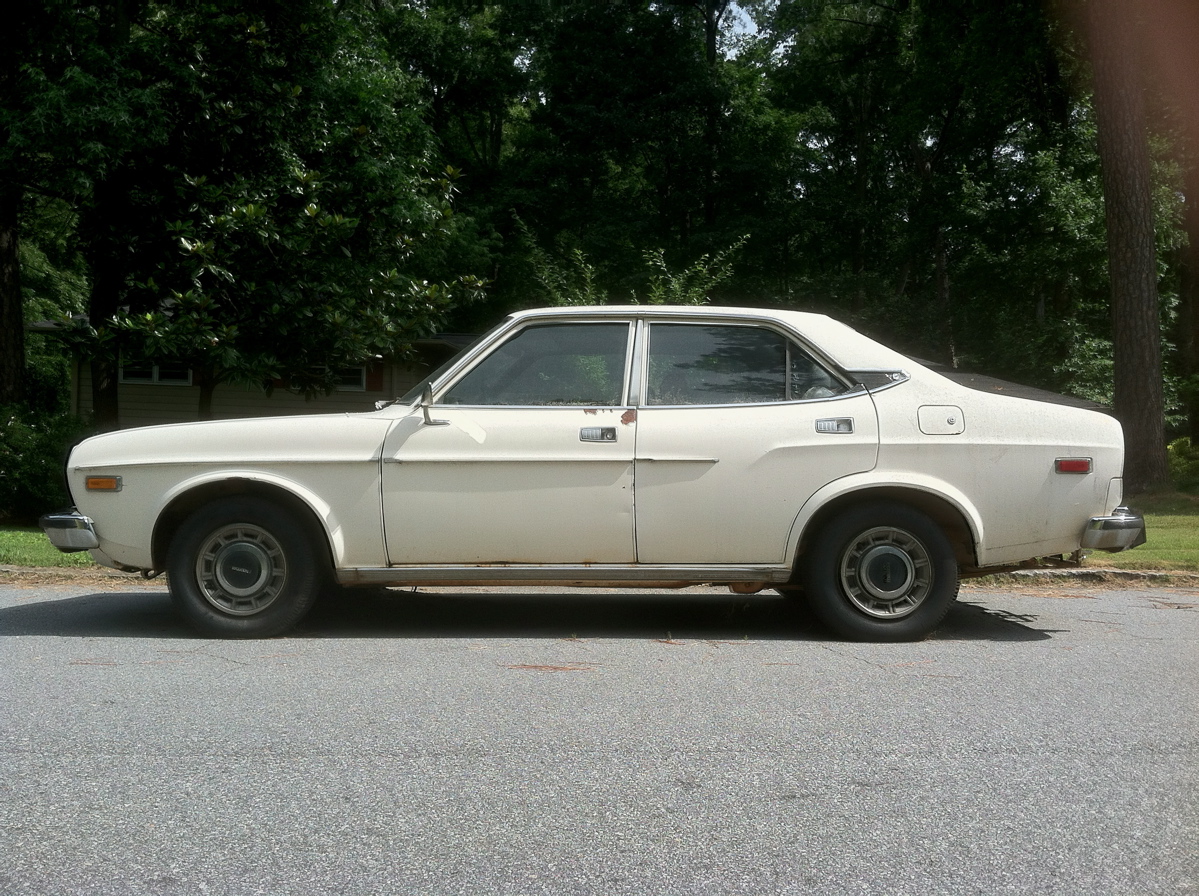 OLD PARKED CARS.: Reader submission: 1976 Mazda RX-4.