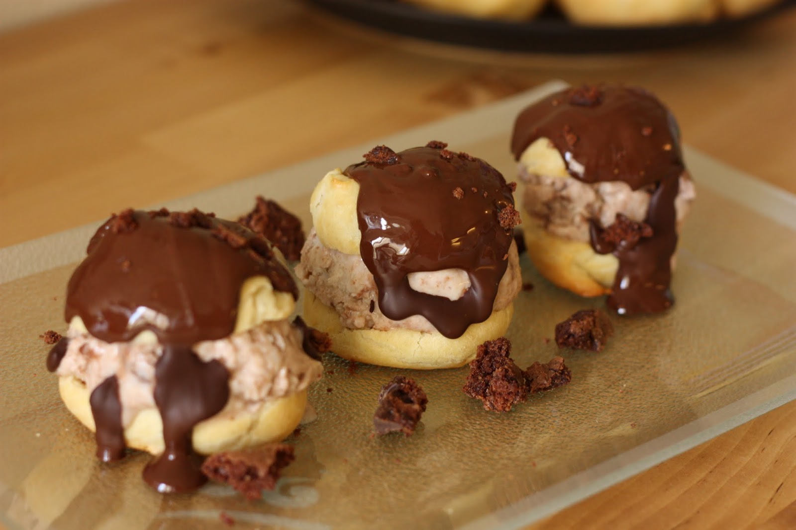 Les petits plats de Rose, in English!: Cookie profiteroles … my favorites!