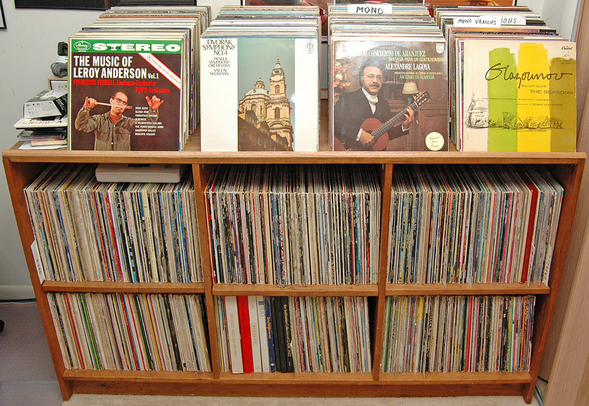 The Robb Collections: The Music. i.e., LPs, CDs & Cassettes
