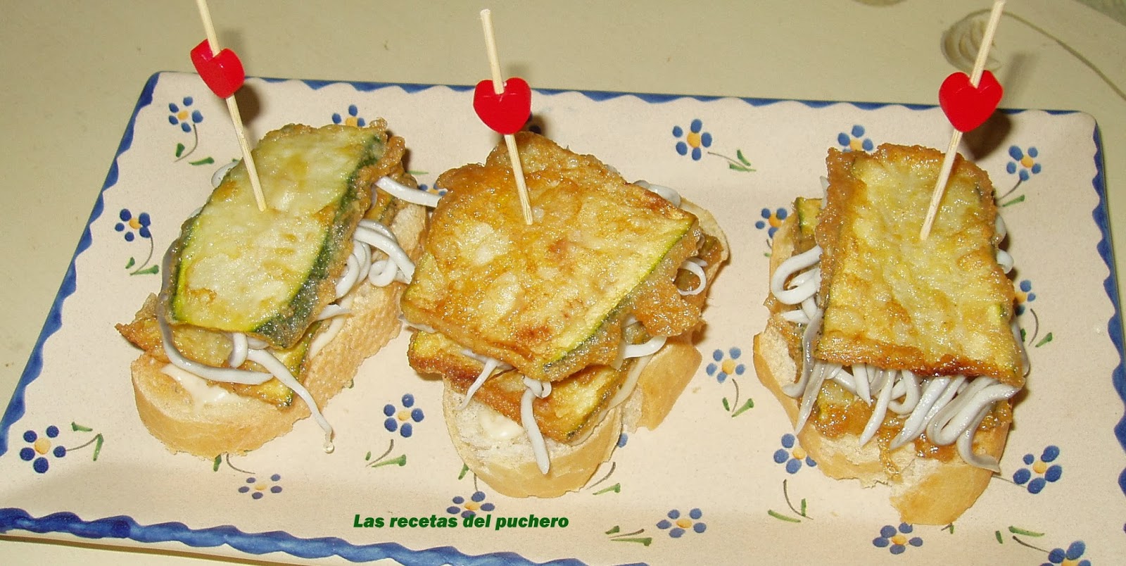 Las recetas del puchero: PINCHOS CON BASE DE ALIOLI