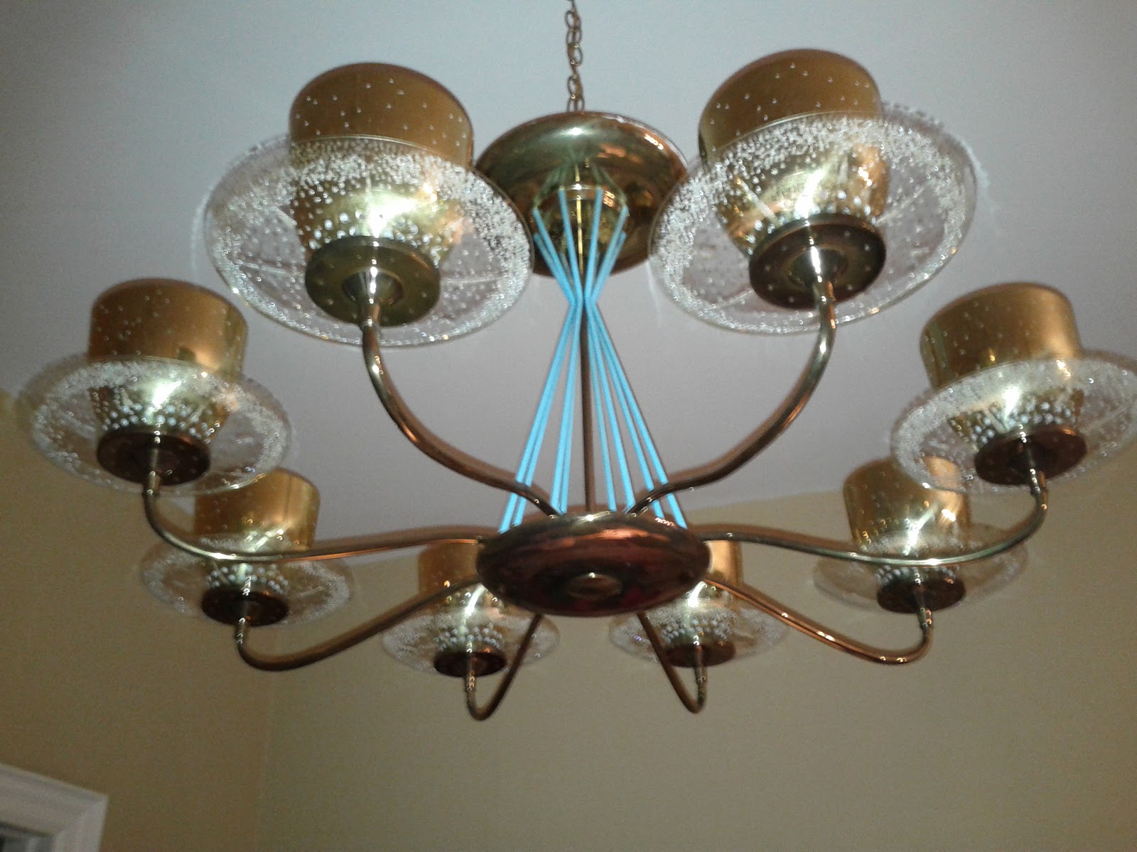 Era Antiques: Rare Monumental Early 1950´s Atomic Age Brass, Aluminum ...