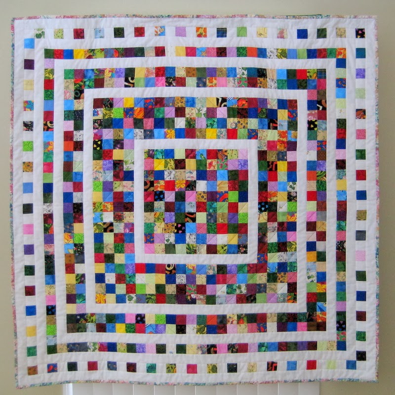 Crafts, Cavies and Cooking: Fading Charms Quilt