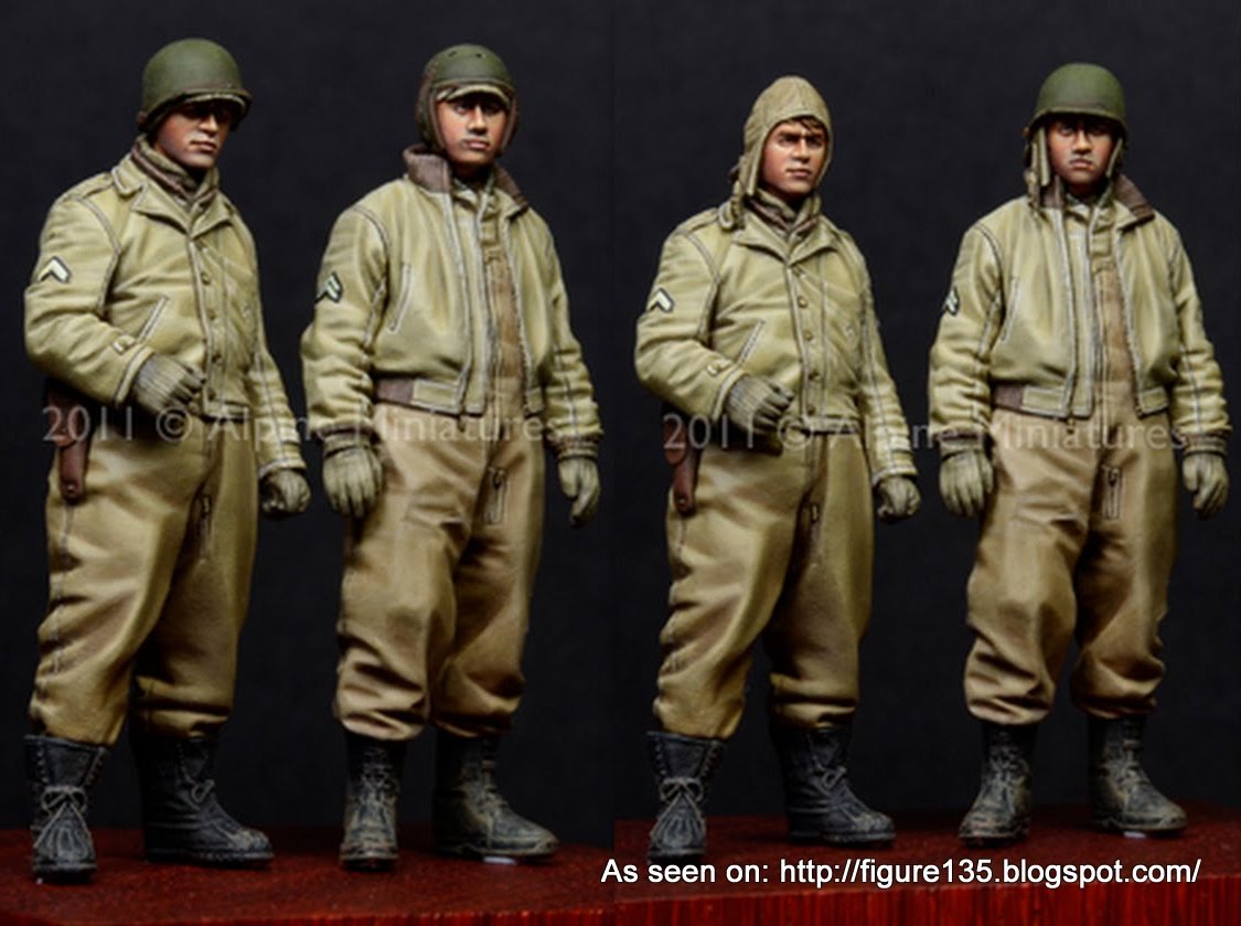 News: Alpine Miniatures WW2 US AFV Crew Set | planetFigure | Miniatures