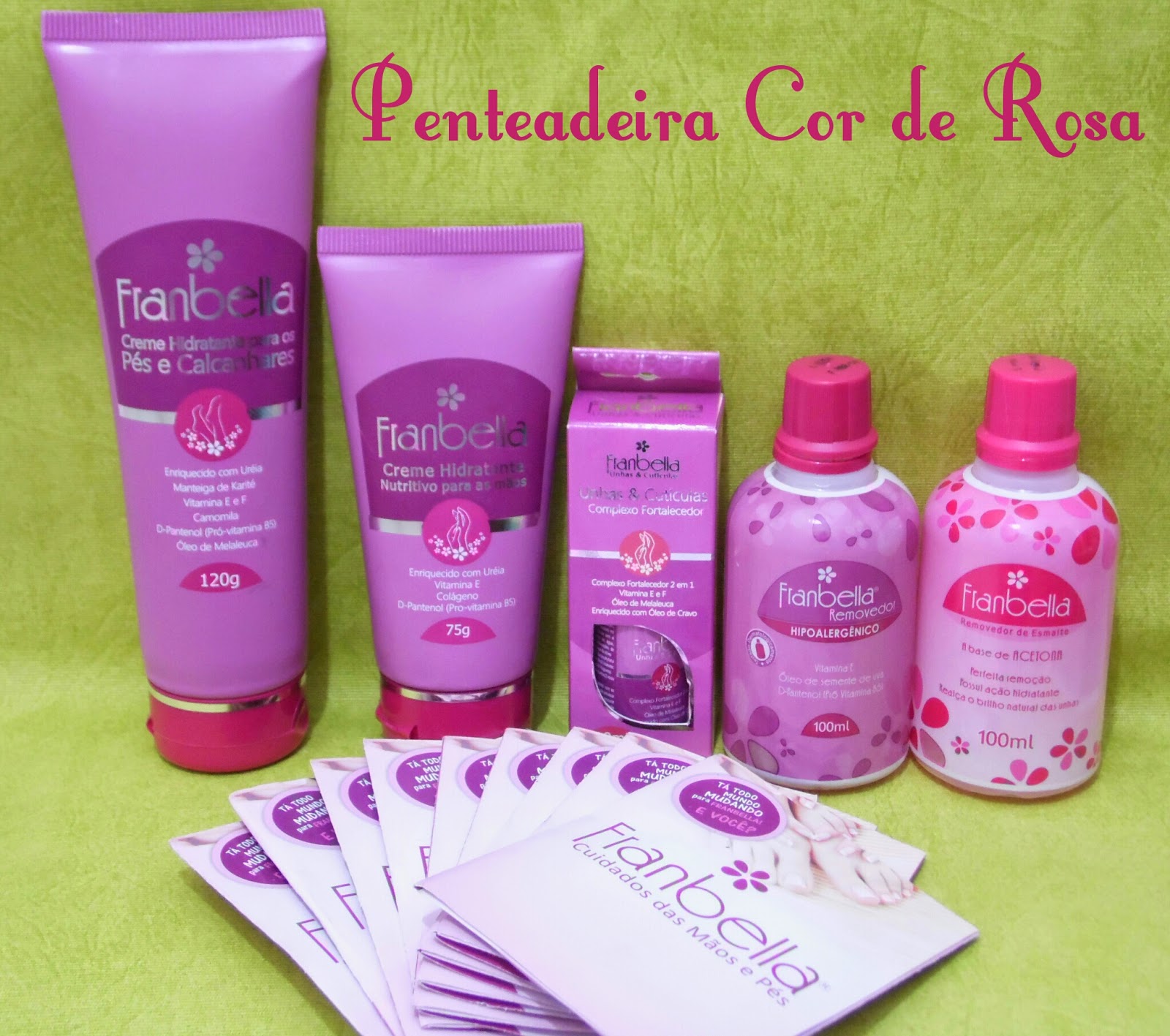Penteadeira Cor de Rosa: Franbella Cosméticos