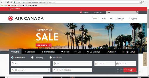 SEO Audit of Air Canda and Southwest Airlines