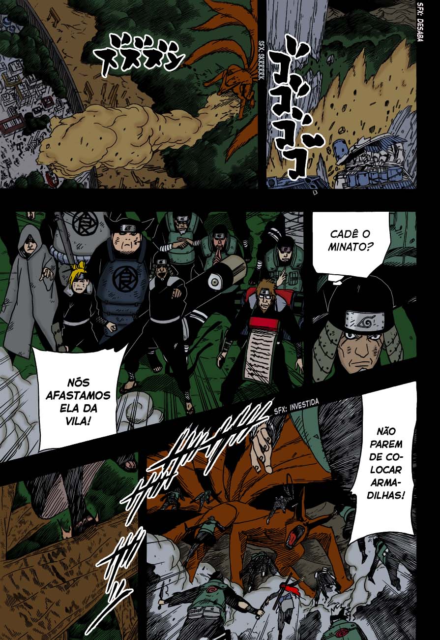 Naruto 503 Colorido - ler mangá online - Conexão Wasabi