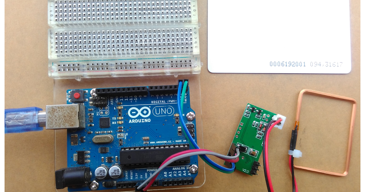 CARA PROGRAM RFID READER RDM6300 125KHz MENGGUNAKAN ARDUINO - LAB ELEKTRONIKA