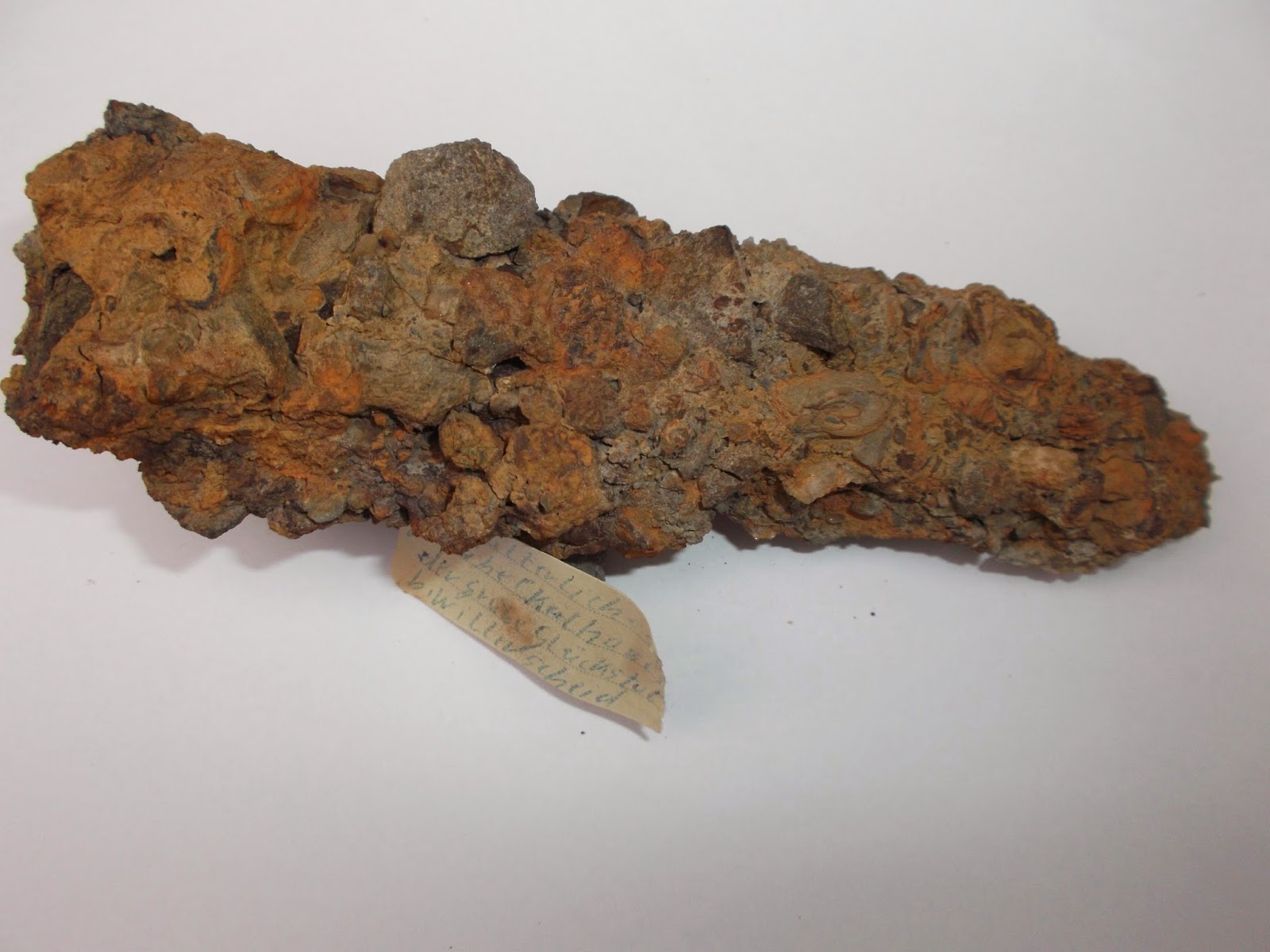 Bergbau und Mineralien aus der Mutscheid und dem Sahrbachtal: Juli 2013