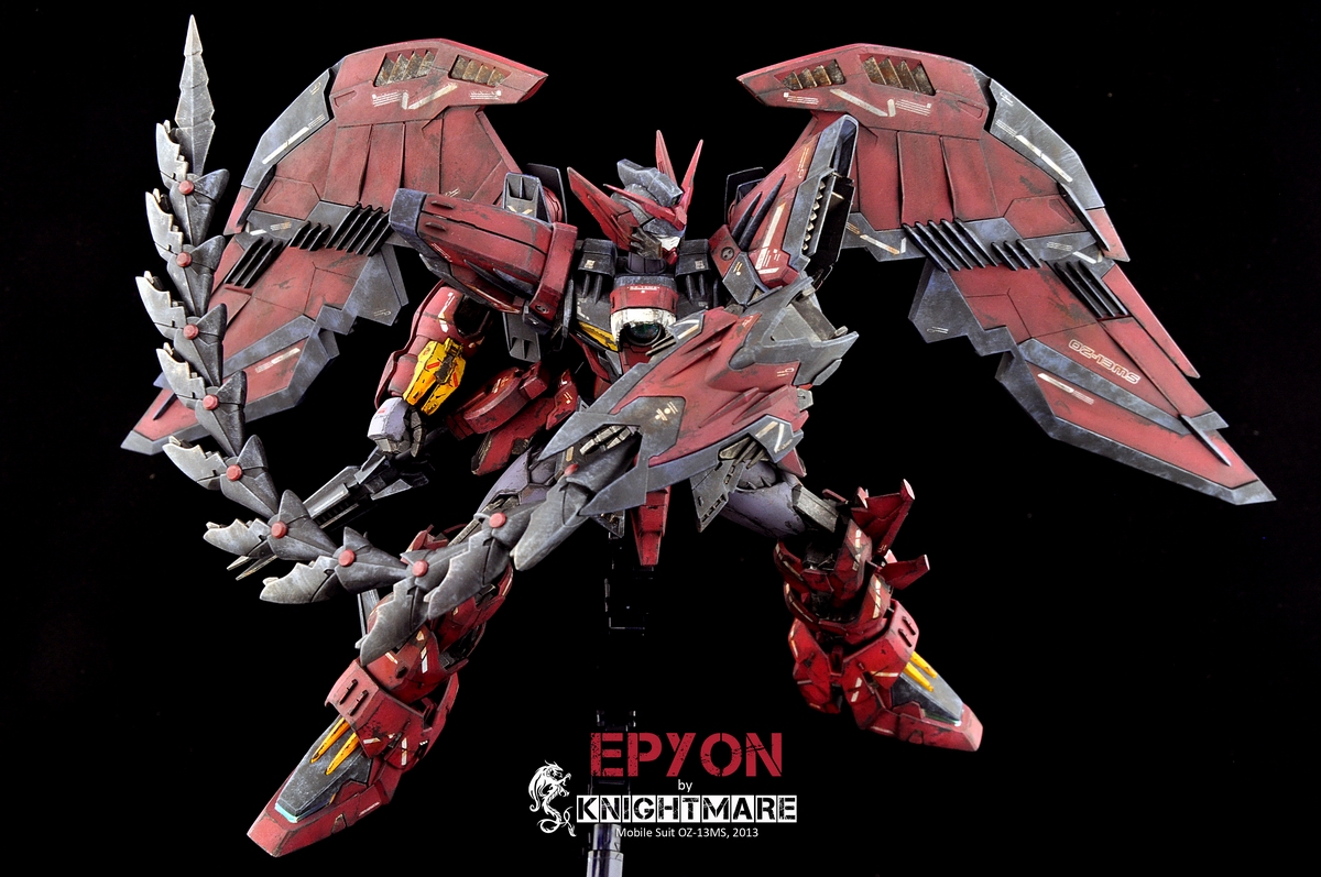 GUNDAM GUY: MG 1/100 OZ-13MS Gundam Epyon - Painted Build