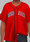 Kids Baseball Jersey for The Sims 4