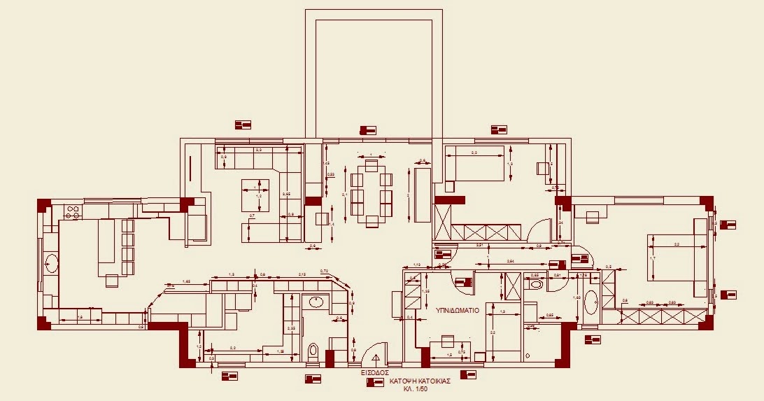 ΑΡΧΙΤΕΚΤΟΝΙΚΑ ΣΧΕΔΙΑ ΕΣΩΤΕΡΙΚΟΥ ΧΩΡΟΥ - INTERIOR DESIGNER HERAKLIO KRETA