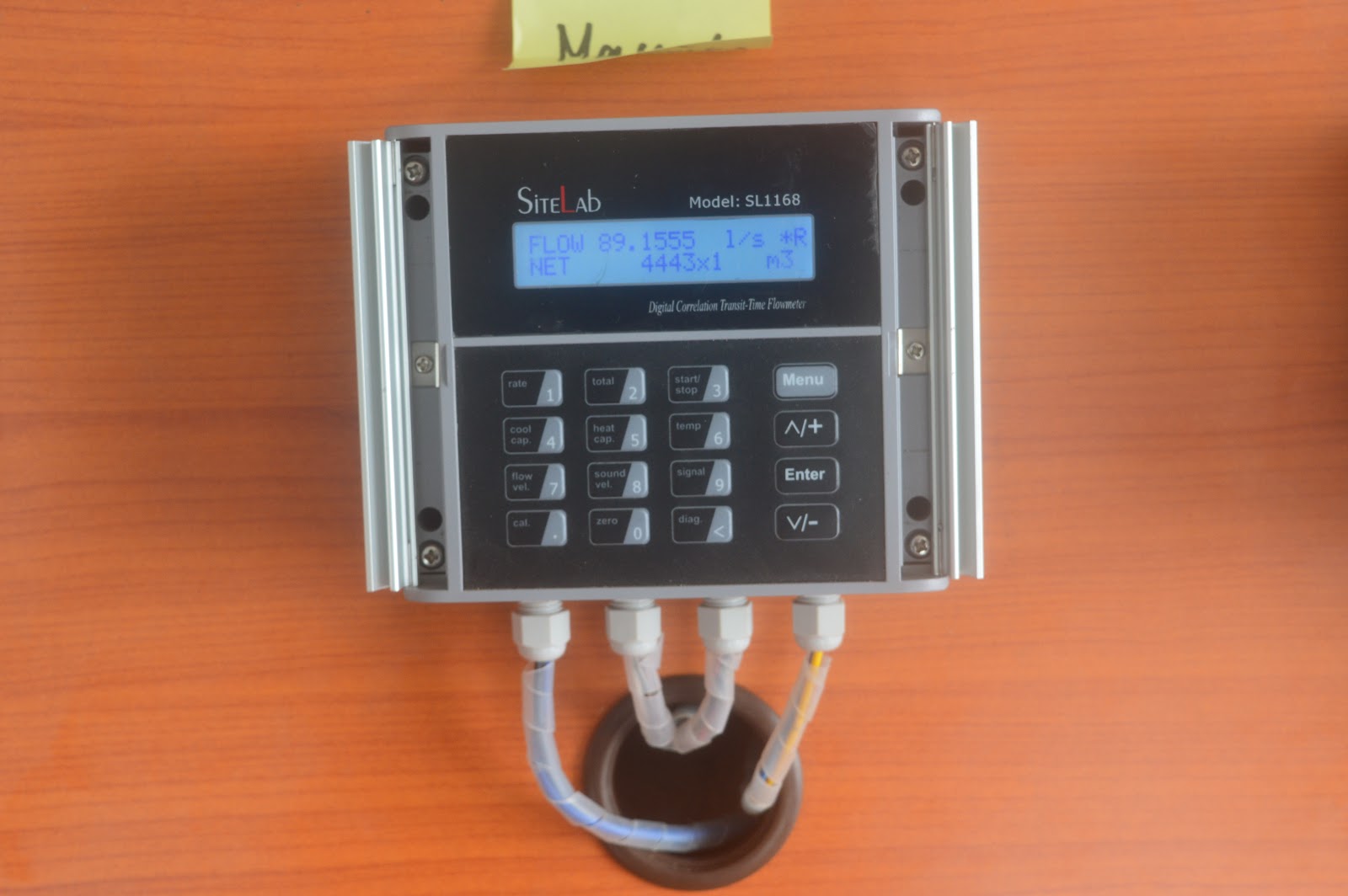 Installasi ultrasonic flow meter pada pipa HDPE | Wiratama Mitra Abadi