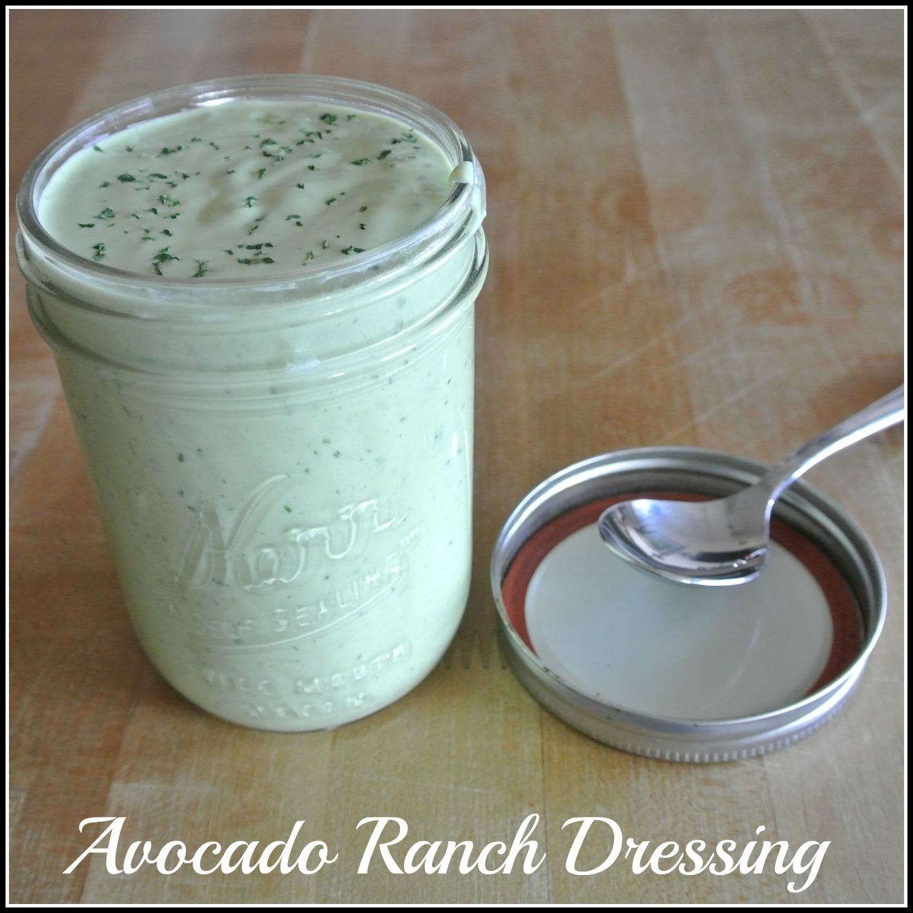 Mom, What's For Dinner?: Creamy Avocado Ranch Dressing