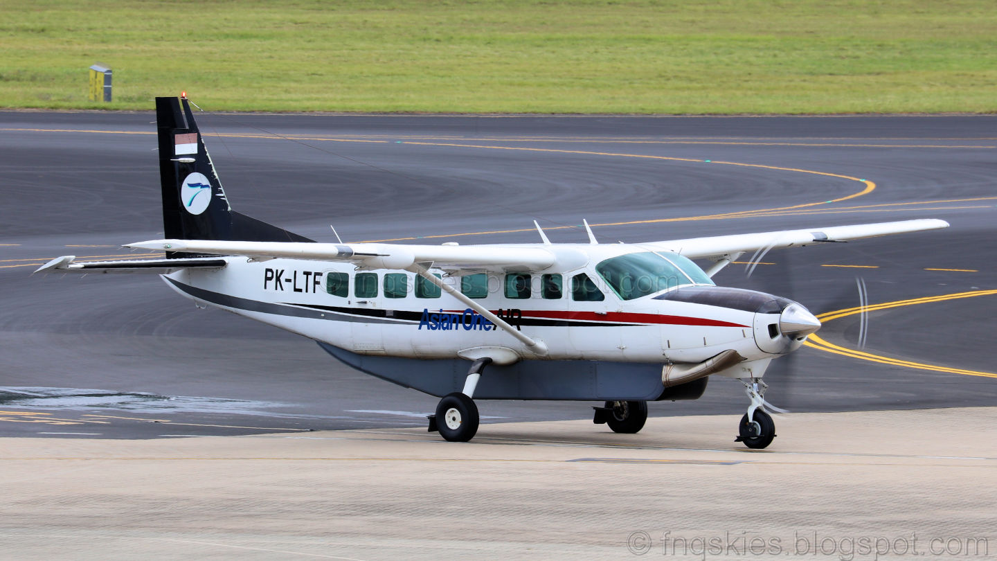 Far North Queensland Skies: Asian One Air Cessna Caravan C208 PK-LTF ...