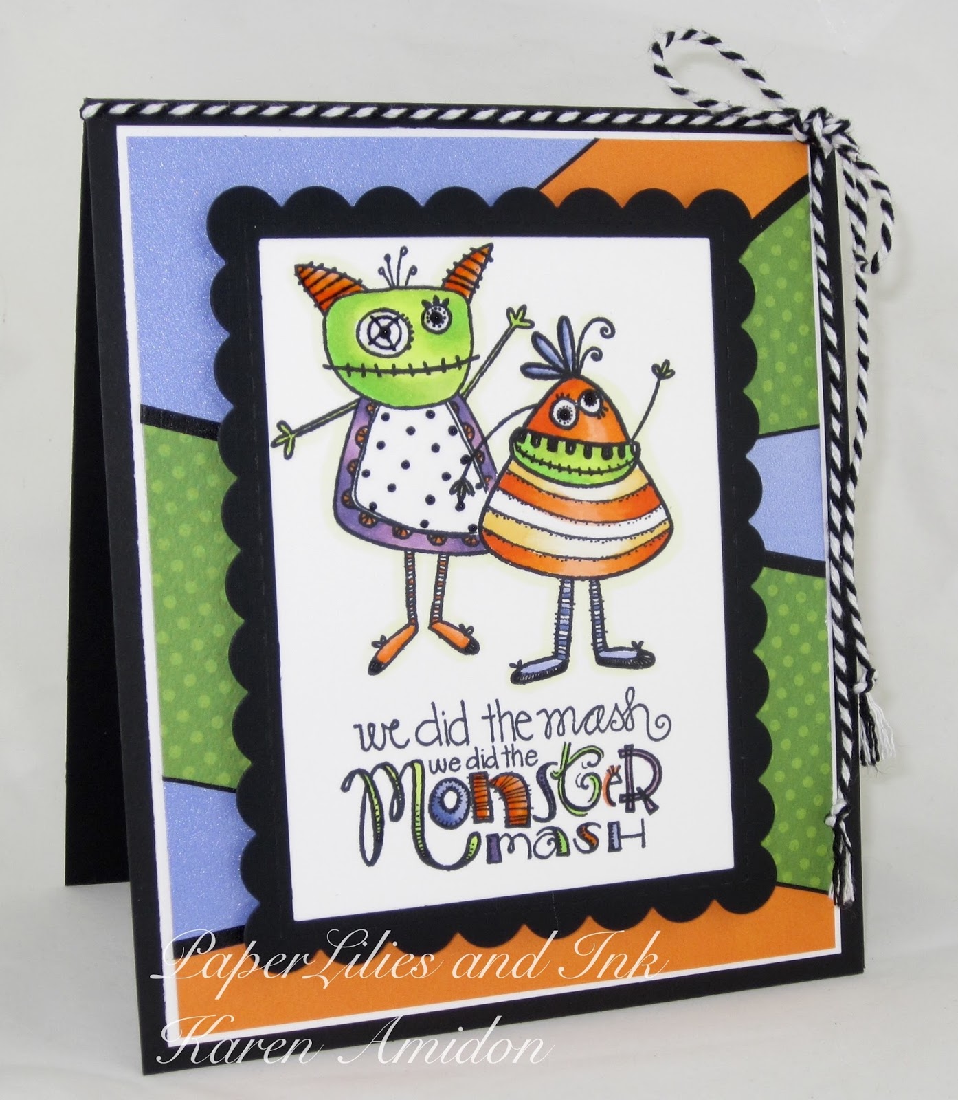 PaperLilies and Ink: MONSTER MASHING with RAINBOW TAPE!