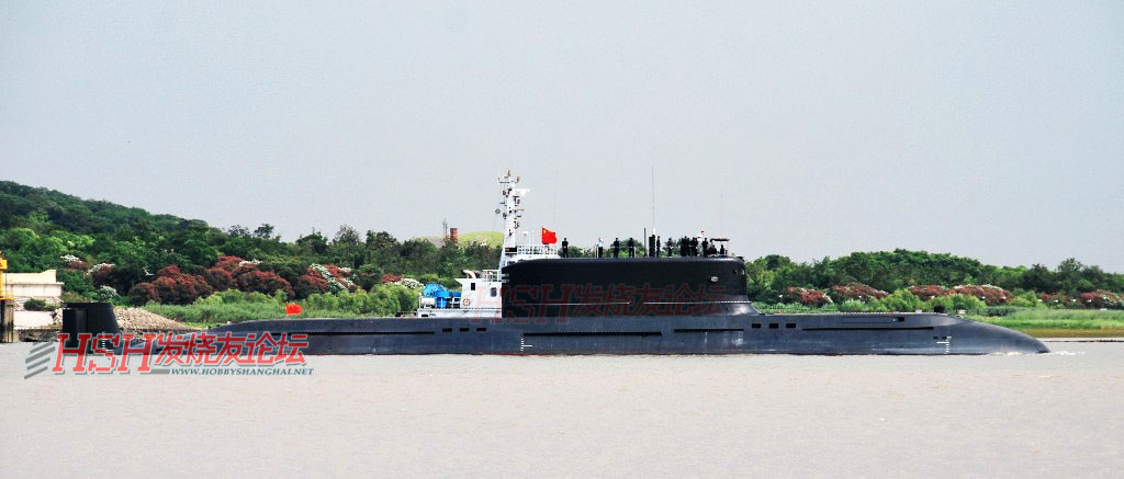 China Defense Blog: Qing class SSB sets sail.