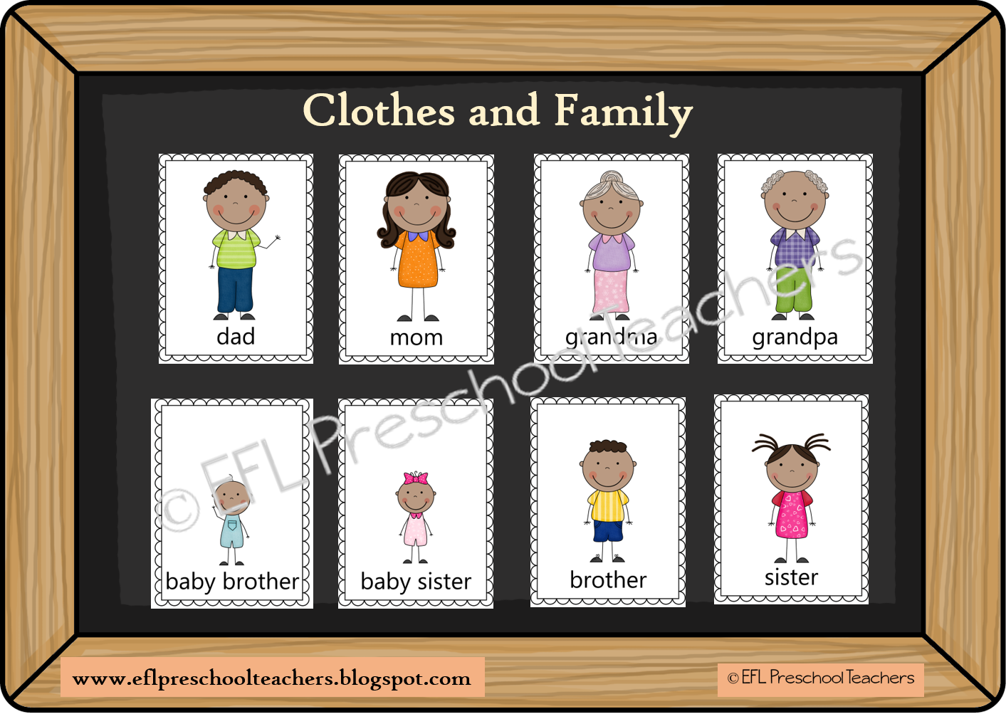 ESL/EFL Preschool Teachers: Clothes Unit for Preschool ESL
