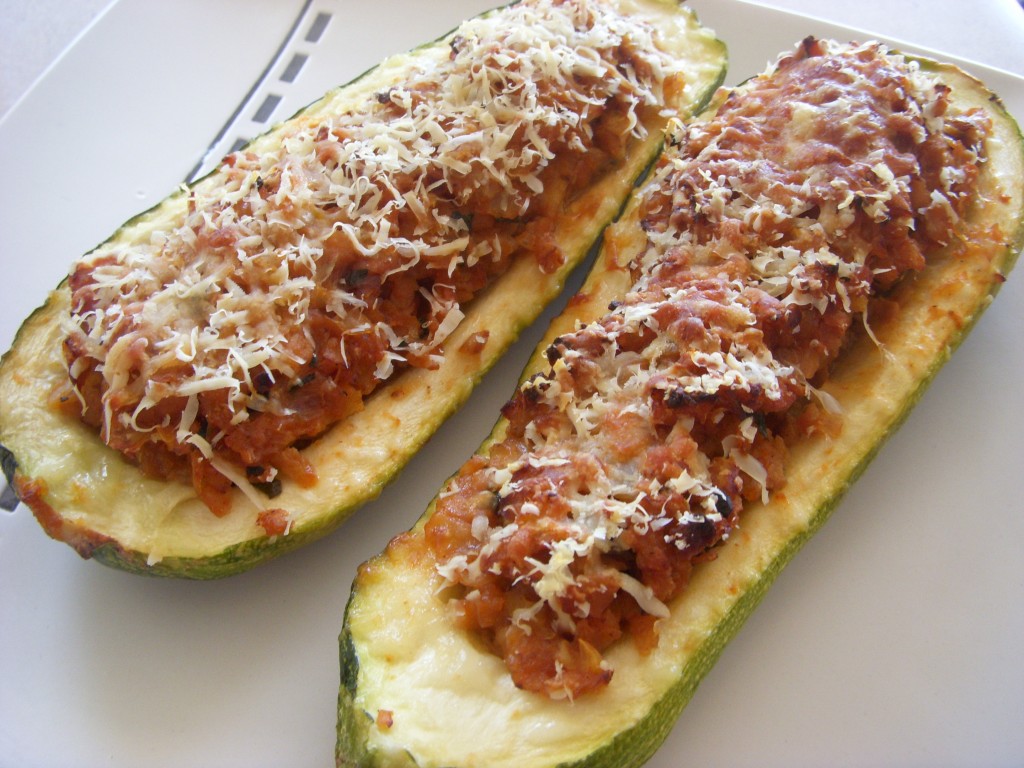 Recetas Fáciles y Divertidas: ZAPALLITO ITALIANO RELLENO