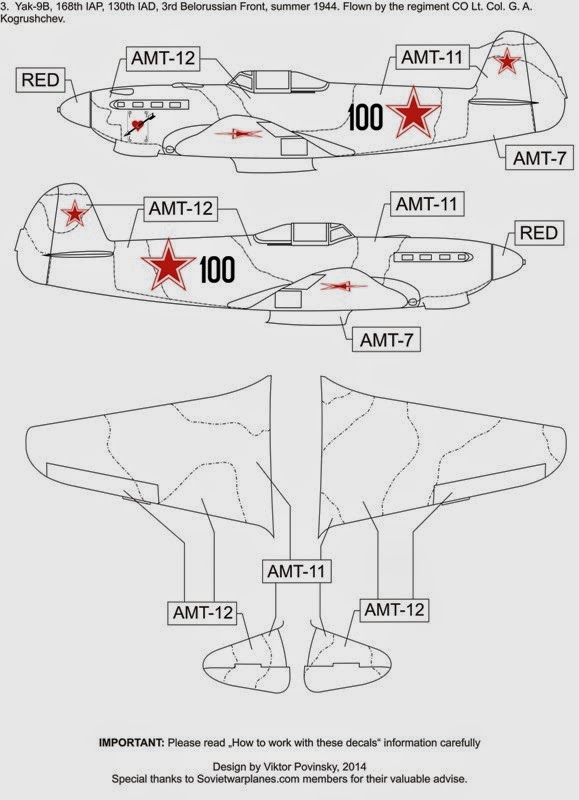 The PROFILE edition: Yak-9 Part 1 - Yak-9, Yak-9D, Yak-9M, Yak-9B