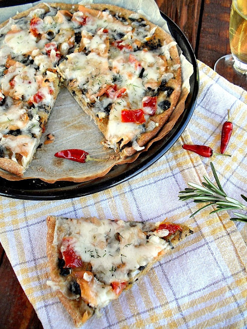 Gaga u kujni: Pizza sa dimljenim lososom