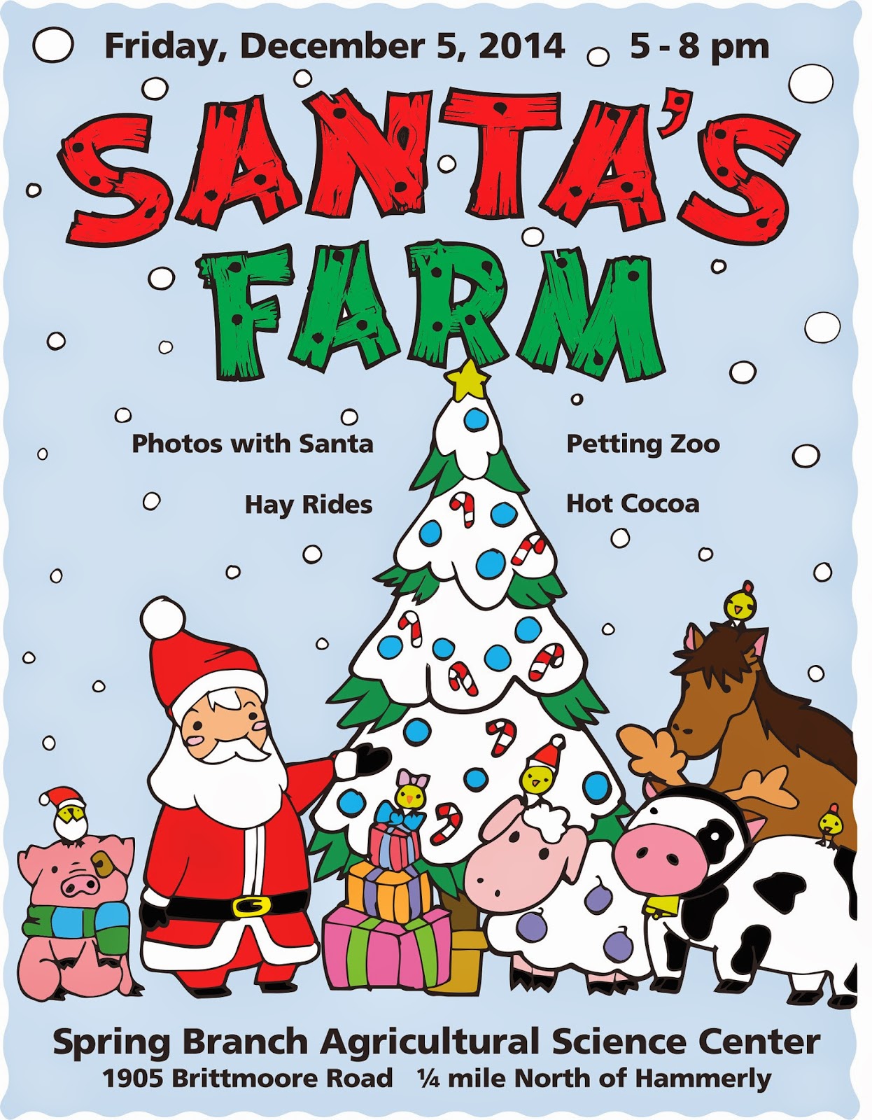 Join Us At Santa's Farm ~ The School Zone