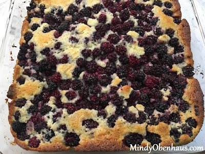 Yankee-Belle Cafe: Dewberry Cobbler