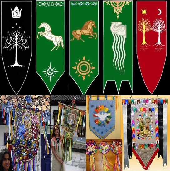 Navegando no Ensino: Artes: Estandartes.