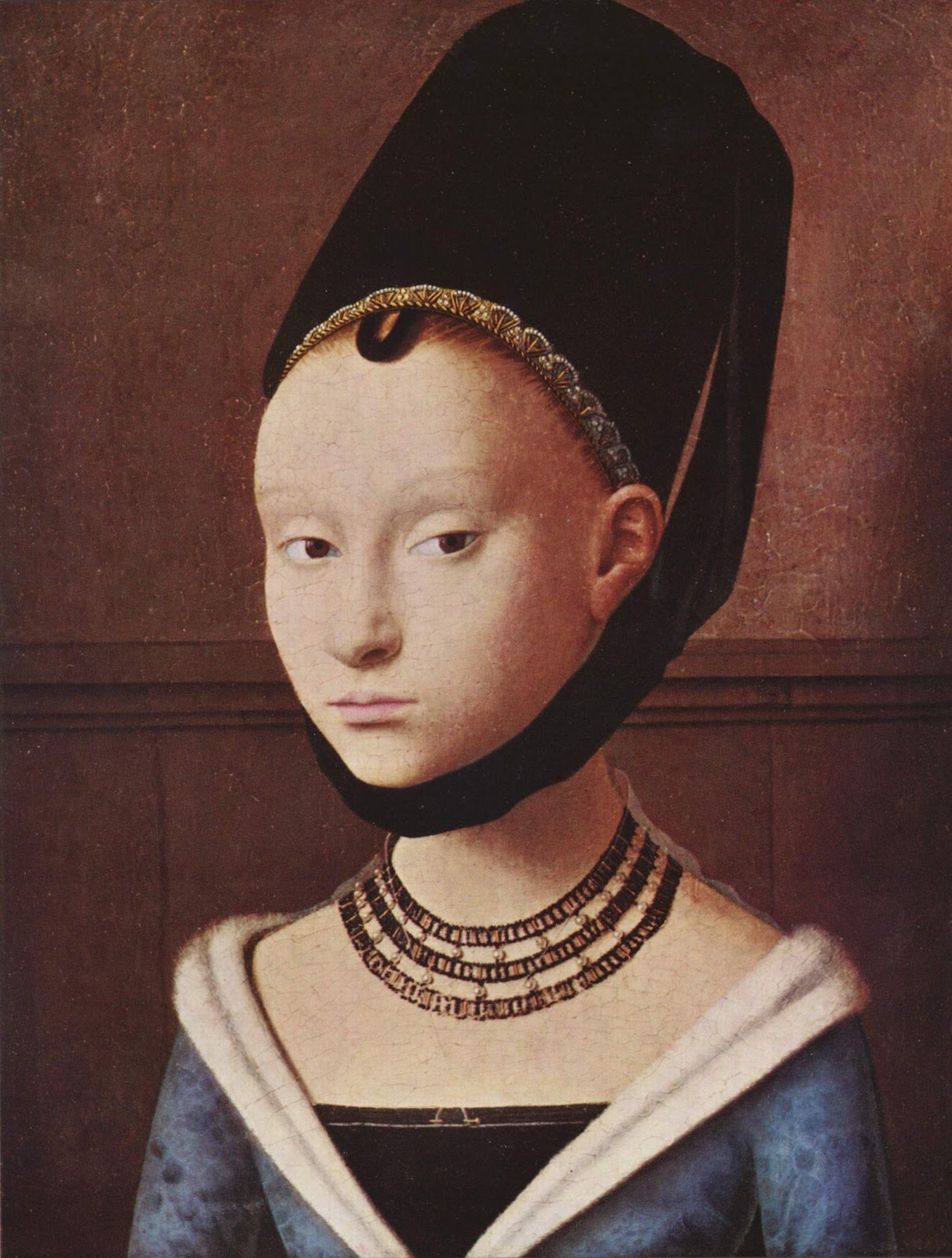 Petrus Christus - Ritratto Di Giovane Donna - 1460-1470