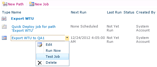 Dev Help: Content Deployment Feature in SharePoint 2010