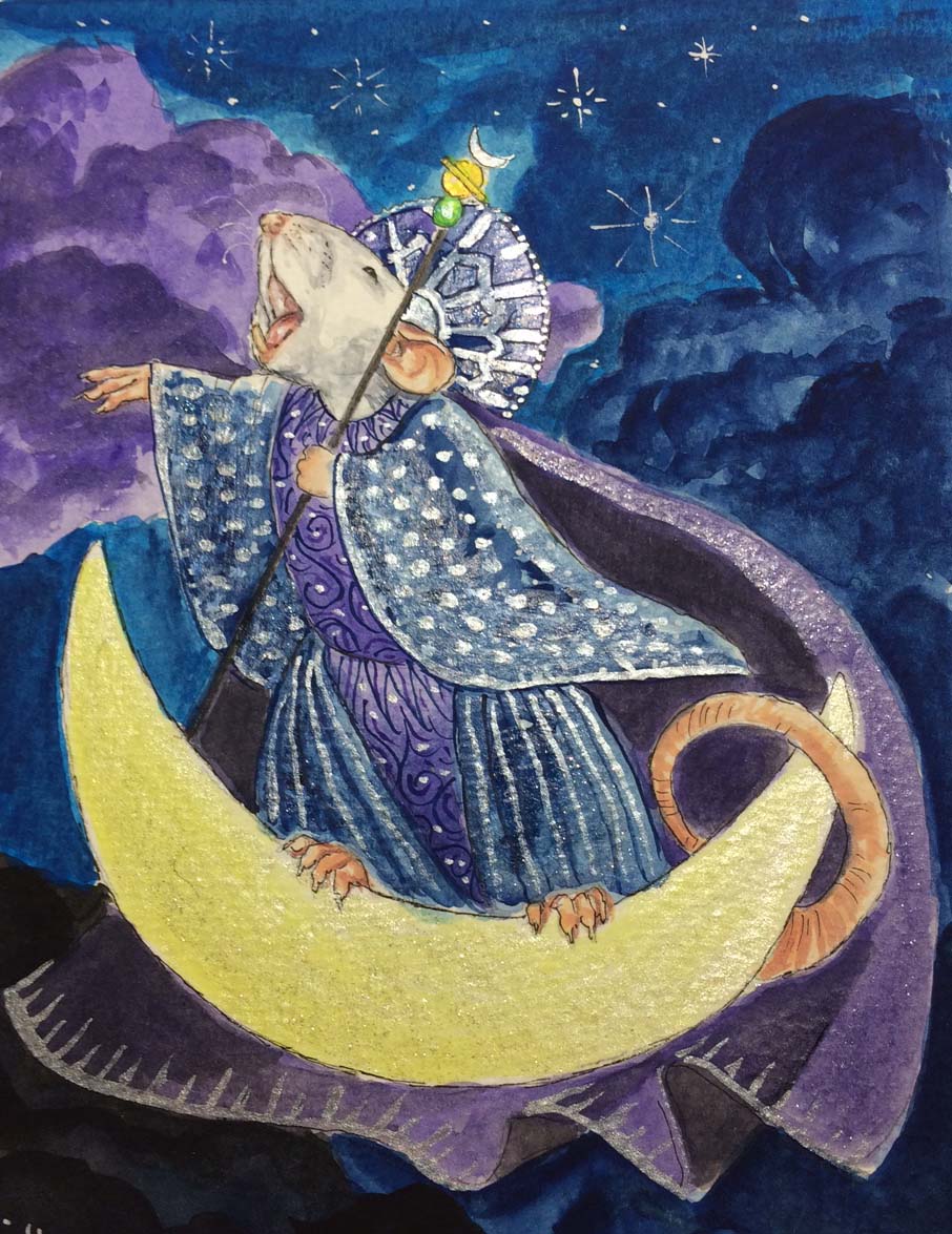 The Art of The Illustrated Rat: The Queen of the Night (The Magic Flute)