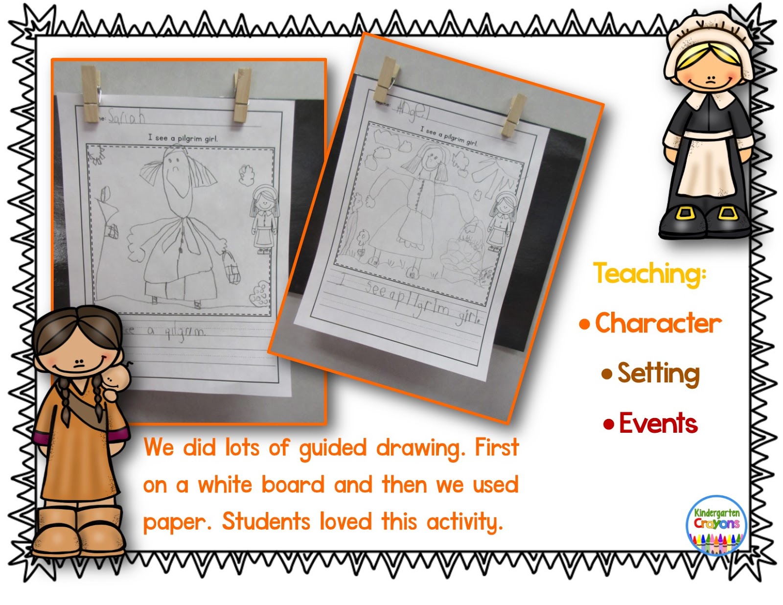 Kindergarten Crayons: Turkey Leftovers From My Classroom!