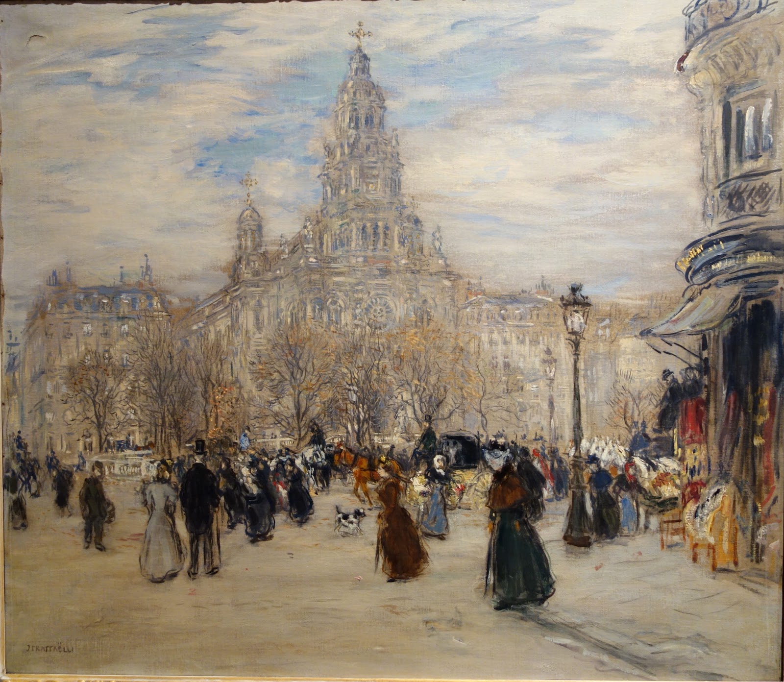 Jean-Francois Raffaelli | Cityscape painter | Masterpieces | Tutt'Art@